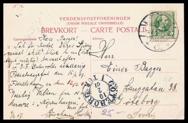 Danmark Postkort København - Samleren