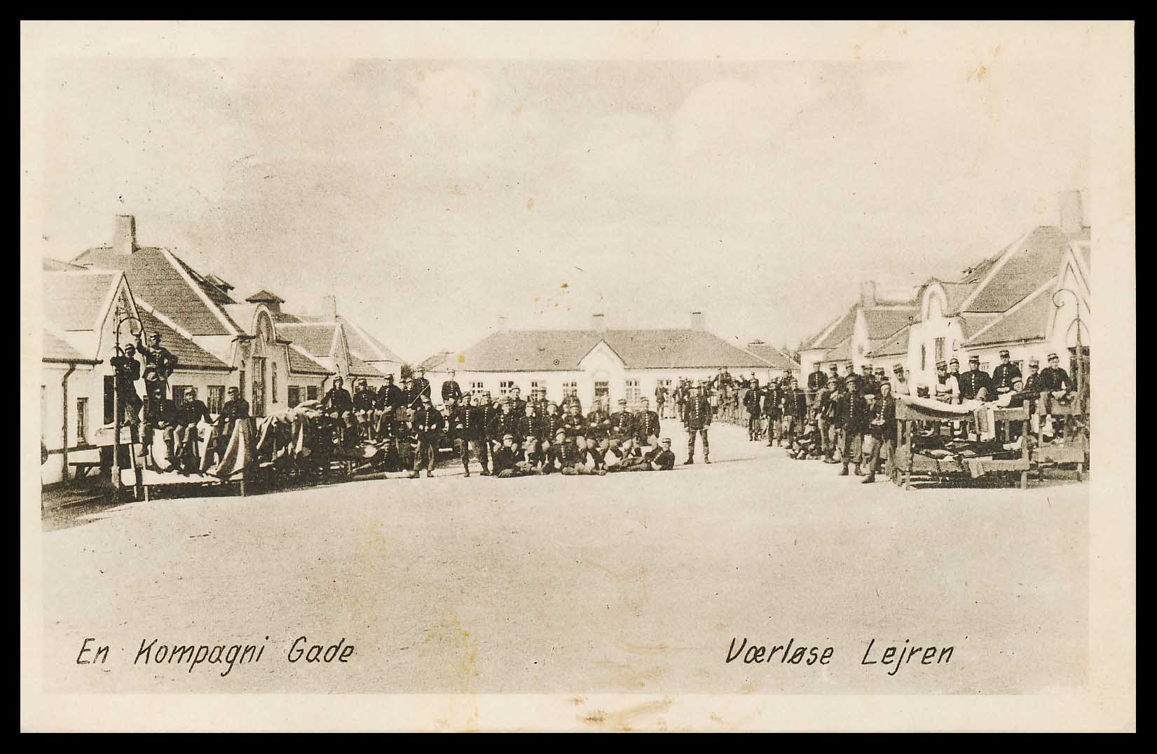 Danmark Postkort 3500 Værløse - Samleren