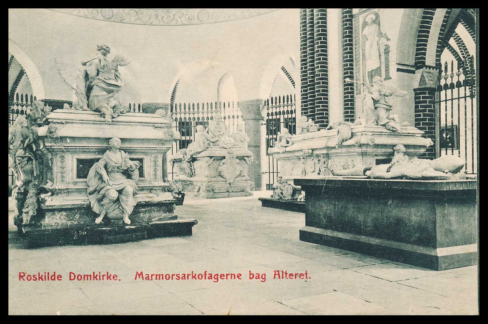 Danmark Postkort 4000 Roskilde - Samleren